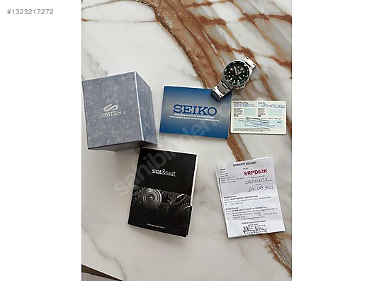 Seiko / SEİKO 5 SIFIR GİBİ KUTU+SERTİFİKA SRPD63K sahibinden.comda ...