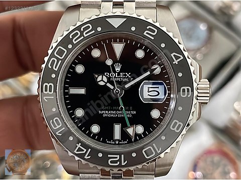 Rolex / Rolex Gmt Master II Bruce Wayne Jubilee 40 mm Silver #YZ ...