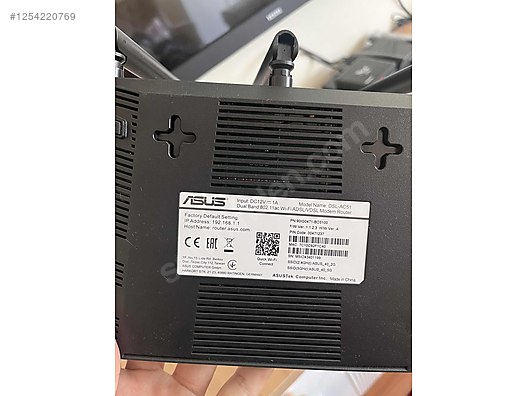 Asus DSL-AC51 ADSL/VDSL2 5 Ghz Modem - VDSL Modem ilanları uygun ...