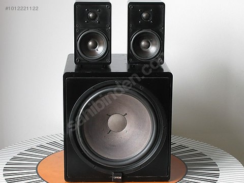 CANTON PLUS C SUBWOFER PLUS S BOOKSHELF TAKIM..NADİR.. - İkinci El ...