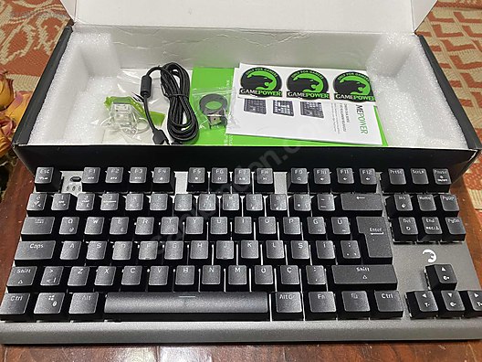 HİÇ KULLANILMAMIŞ SIFIR GAMEPOWER EVA7 GAMİNG KLAVYE - Gamepower Oyuncu ...