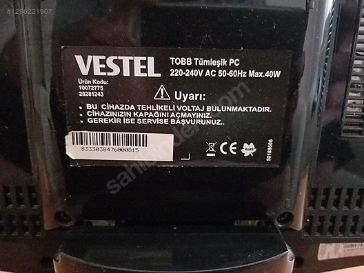Vestel / Vestel ALL IN ONE PC sahibinden.comda - 1286221907