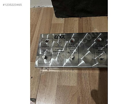 Engl Z9 SAC-MIDI Footswitch - Efekt Pedalı ve Diğer Enstrüman Yan ...