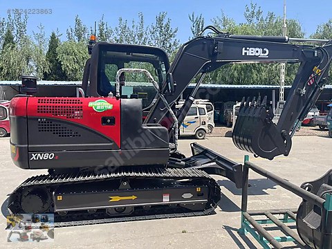 HIBOL XN80E MODEL 8 TON KAPASİTELİ PALETLİ EKSKAVATÖR - Ekskavatör ...