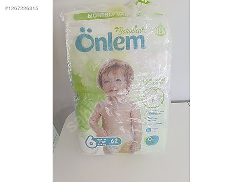 Bebek bezi cırt cırtlı önlem 6 numara 62 sahibinden.comda - 1267226315