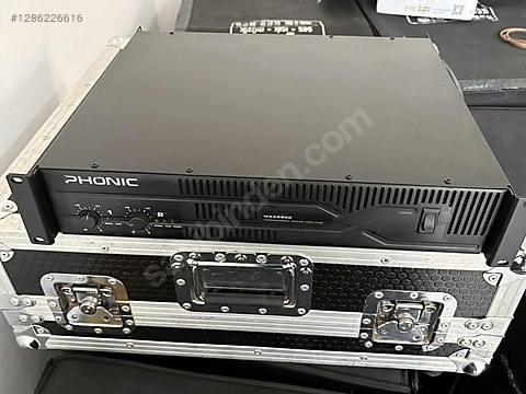 Phonic max 2500 power amfi tamirsiz , işlemsiz dosta gider. sahibinden ...