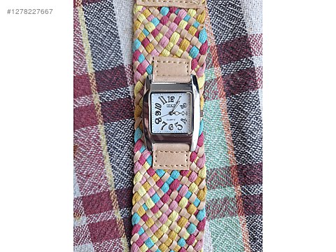 Diğer Markalar / IEKE Marka Quartz Saat - Dokuma Renkli Kayış - Sıfır ...