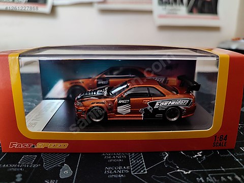 Fast & Speed Diecast Model 1:64 Nissan Araba - 1261227868