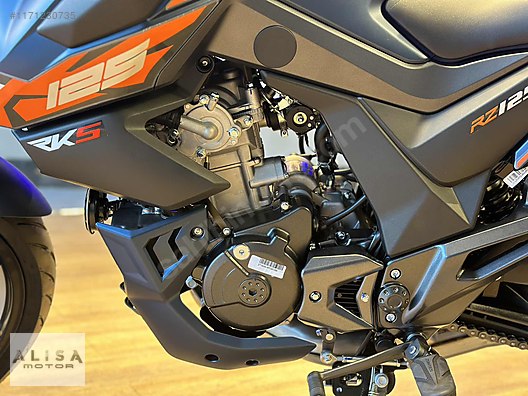 RKS RZ 125S 2024 Model Naked / Roadster Motor Motosiklet Mağazasından ...