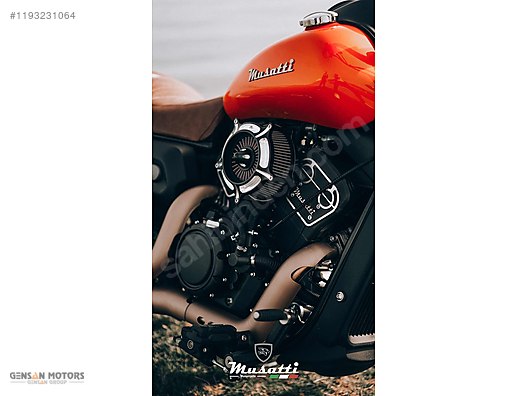 Musatti Milano S400 2024 Model Chopper / Cruiser Motor Motosiklet ...