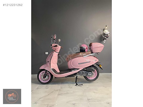 Yuki Bellini 50 2024 Model Scooter / Maxi Scooter Motor Motosiklet ...