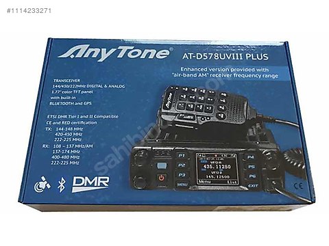 ANYTONE AT-D578 UV III PLUS sahibinden.comda - 1114233271