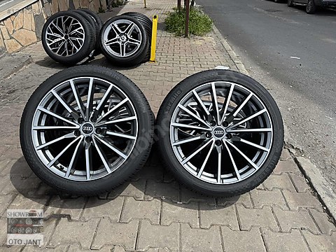 SIFIR 19 INC AUDİ A3 A4 A5 A6 VW PASSAT SKODA JANT LASTİK TAKIMI - En ...