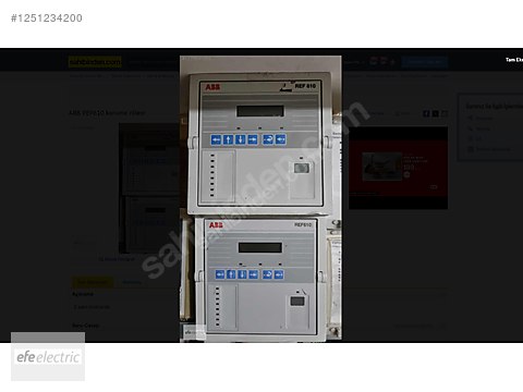 ABB REF610 koruma rölesi - ABB Programlayıcı - 1251234200