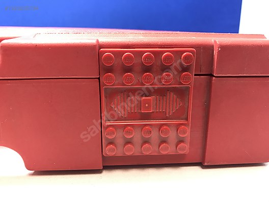 1985 yılına ait LEGO 4960 kırmızı sert plastik saklama ÇANTA sahibinden ...