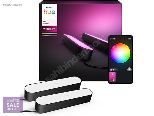 Aydınlatma Ürünleri / Philips Hue Play 8718696170724 İkili Paket Siyah ...
