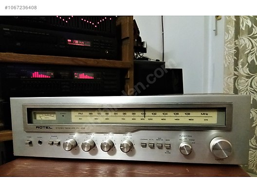 Rotel Receiver Amfi - Rotel RX-403 AM/FM Stereo Receiver Amfi-SILVER ...