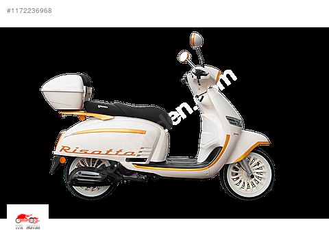 Yuki Risotto 50 2024 Model Scooter / Maxi Scooter Motor Motosiklet ...