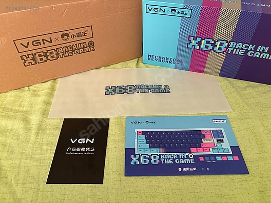 VGN x68 Back in the Game Klavye - VGN Oyuncu Klavyesi - 1283237500