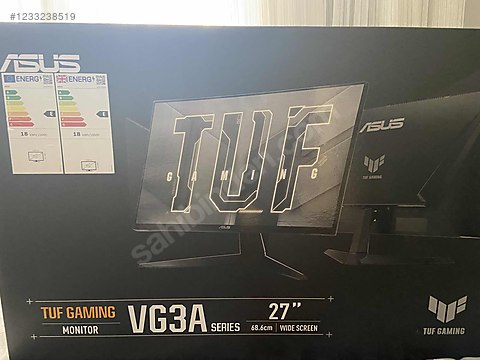 Asus Tuf VG3A 27 İnç Monitör 180 Hz sahibinden.comda - 1233238519