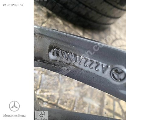MERCEDES W222 S KASA OEM AMG JANT ORJİNAL YILDIZLI 2224010500 - En ...