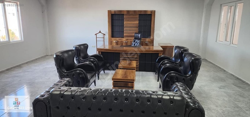 NUR BÜRO'DAN ULTRA LÜKS MDF'LAM 220*90 ELİPS MASA&CESTER KOLTUK ...