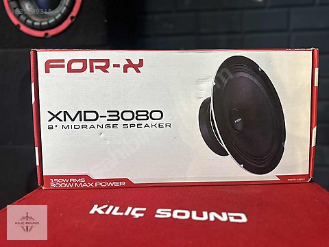 Hoparlör / Midrange / For-X XMD-3080 300W 150RMS 20CM ÖDÜLLÜ SERİ MİDRANGE sahibinden.comda ...