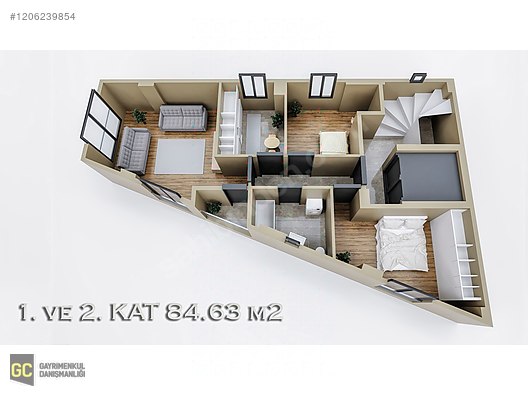 TALATPAŞA MH. 2+1 84m2 2.KAT METROBÜSE 5DK SIFIR PROJEDEN - Satılık Daire İlanları sahibinden ...