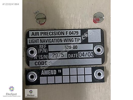 AIRBUS A320 Kanat Ucu Uçak Lambası AirPRECision F0479 528-80 - Diğer ...
