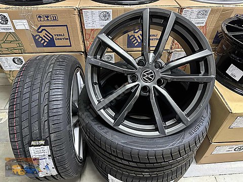 19 İNÇ R LİNE GOLF 8 PASSAT SCİROCCO LEON SIFIR JANT LASTİK - En uygun ...
