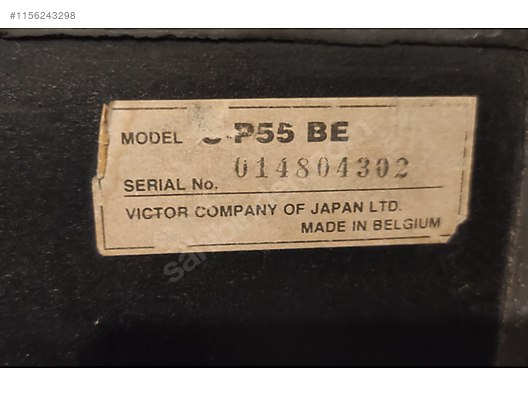 JVC SP-55 upgrade 30 cm bass hoparlör - İkinci El JVC Set Hoparlörü ...