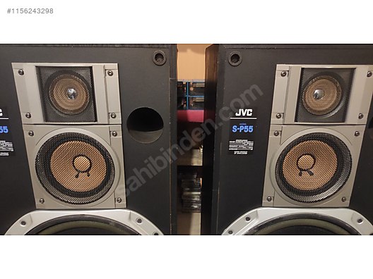 JVC SP-55 upgrade 30 cm bass hoparlör - İkinci El JVC Set Hoparlörü ...