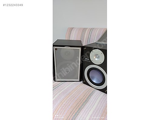 PHİLİPS MZ 9 TEMİZ KALİTELİ ÖN PERDELERİ ALEMİNYUM - İkinci El Philips Set Hoparlörü Hoparlör ...