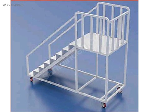 merdiven tekerlekli merdiven kumaş koli istifleme merdiveni at ...