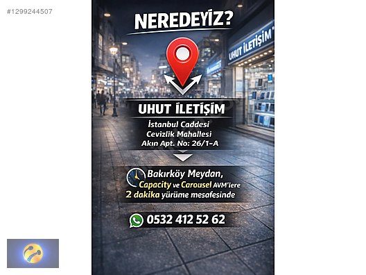 Apple / iPhone 13 / İPHONE 13 128 GB SIFIR AYARINDA 6 AY GARANTİLİ UHUT ...