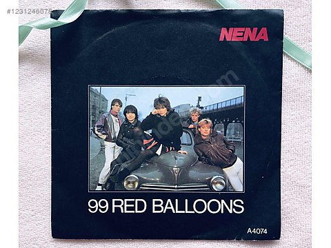 NENA * 99 RED BALLOONS * İngilizce vers. * 1984 * 45lik - Müzik ...