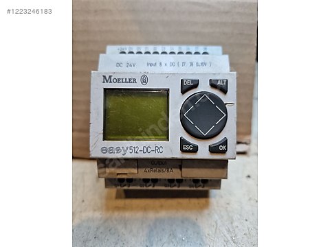 MOLLER EASY512-DC-RC plc cihazi test edlldi - Moeller Programlayıcı ...