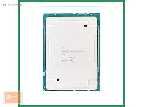 Intel Xeon Gold 6154 Processor sahibinden.comda - 1224246802