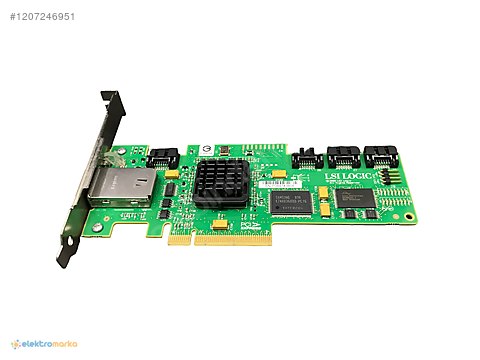 IBM SAS3444E 3Gb 4xSATA INT 1x SFF-8088 EXT PCI-E 25R8071 HBA sahibinden.comda - 1207246951