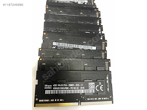 Apple Ram 4GB Ram 2666V DDR4 iMac 2019-2020 - RAM Bellek ve Tüm ...