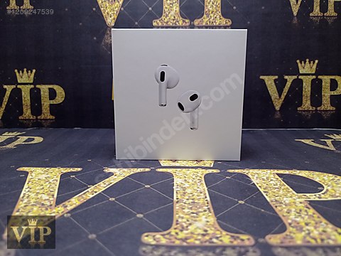 *SIFIR* APPLE AİRPODS 3. NESİL 2 YIL TR GARANTİLİ KAPALI KUTU - Bluetooth Kulaklık sahibinden ...