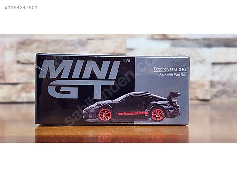 'MINI GT' 681 PORSCHE 911 GT3 RS / BLACK WITH PYRO RED - Diecast Model ...