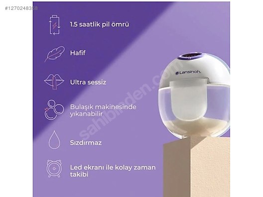 Lansinoh Giyilebilir Çiftli Gogus Pompasi(Eller Serbest) - Lansinoh Süt ...