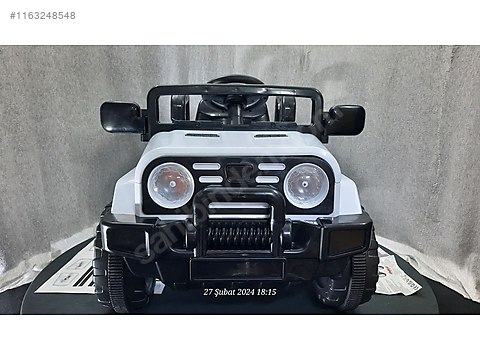 Dolu Sahara Akülü Araba Jip 12 Volt Kumandalı Sıfır at sahibinden.com ...