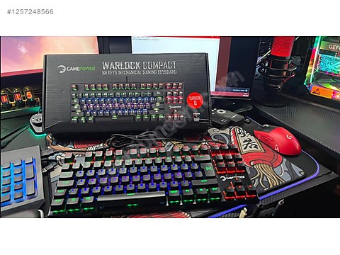 SATILIK Gamepower Warlock Compact Red Switch - Kablolu Klavyeler ...