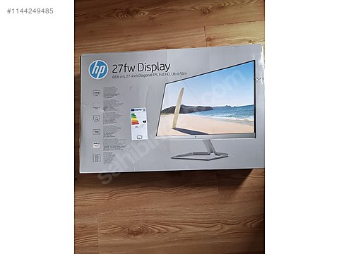 HP 27fw monitör sahibinden.comda - 1144249485