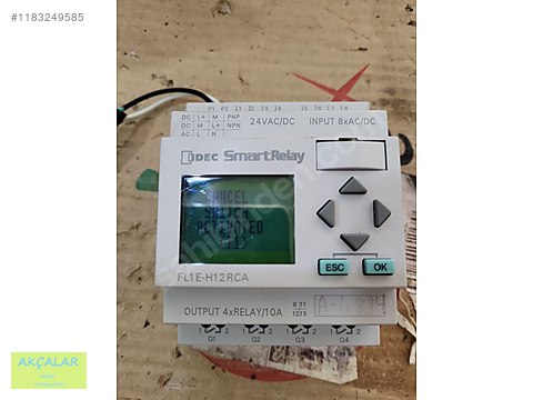 idec smart relay FL1E-H12RCA PLC sahibinden.comda - 1183249585