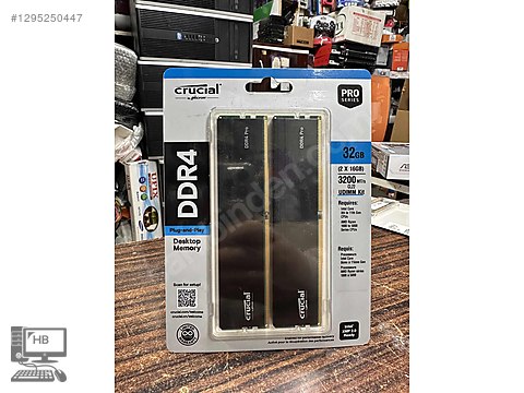 16X2 :32 GB RAM KİT 3200 MHZ DDR4 sahibinden.comda - 1295250447