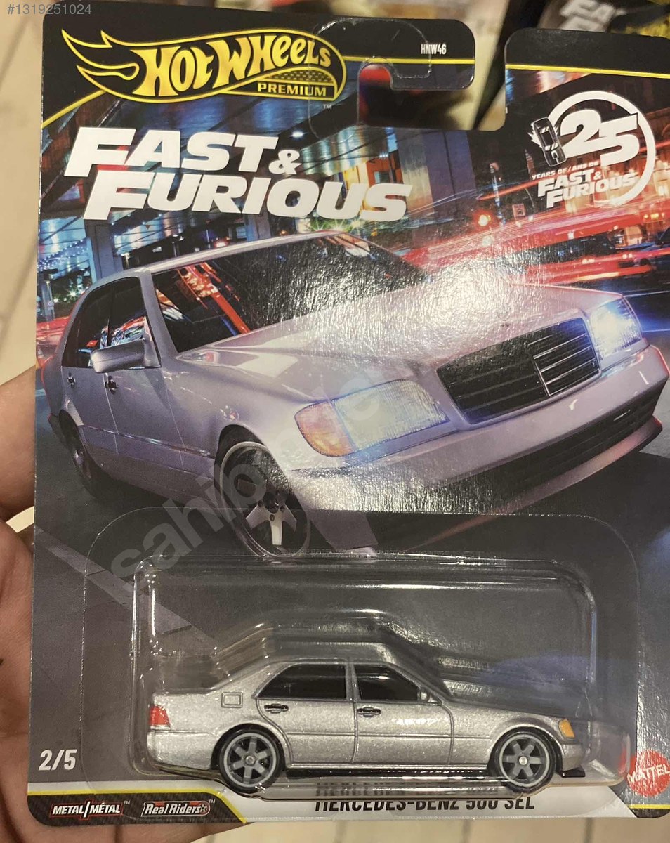 Hot Wheels Diecast Model 1:64 Mercedes Benz Araba - 1319251024
