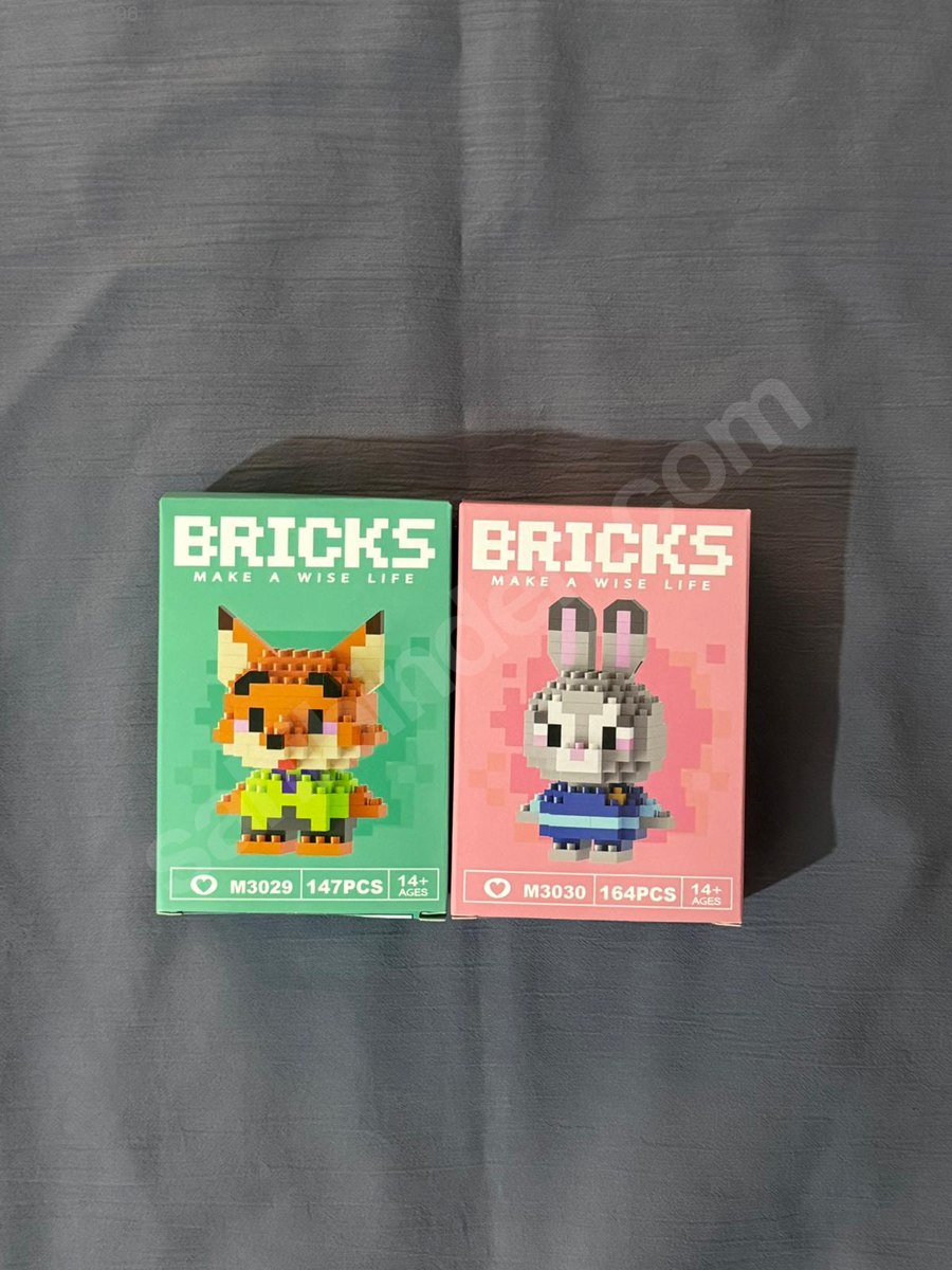 Bricks Tilki Lego ve Tavşan Lego (Zootopia Nick-Juddy) sahibinden.comda ...
